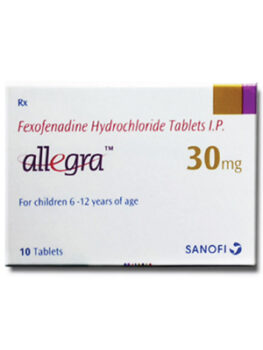 Allegra 30mg - The Chemist247